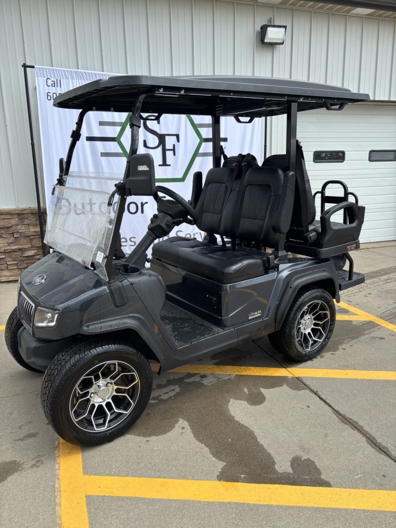 Evolution Electric Vehicles: D5 Ranger 2+2 Golf Cart – Arctic Gray ...